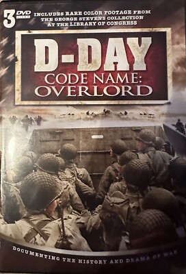 D-DAY Code Name: Overload Rare HTF 3 DVD Collector Tin Set! | eBay
