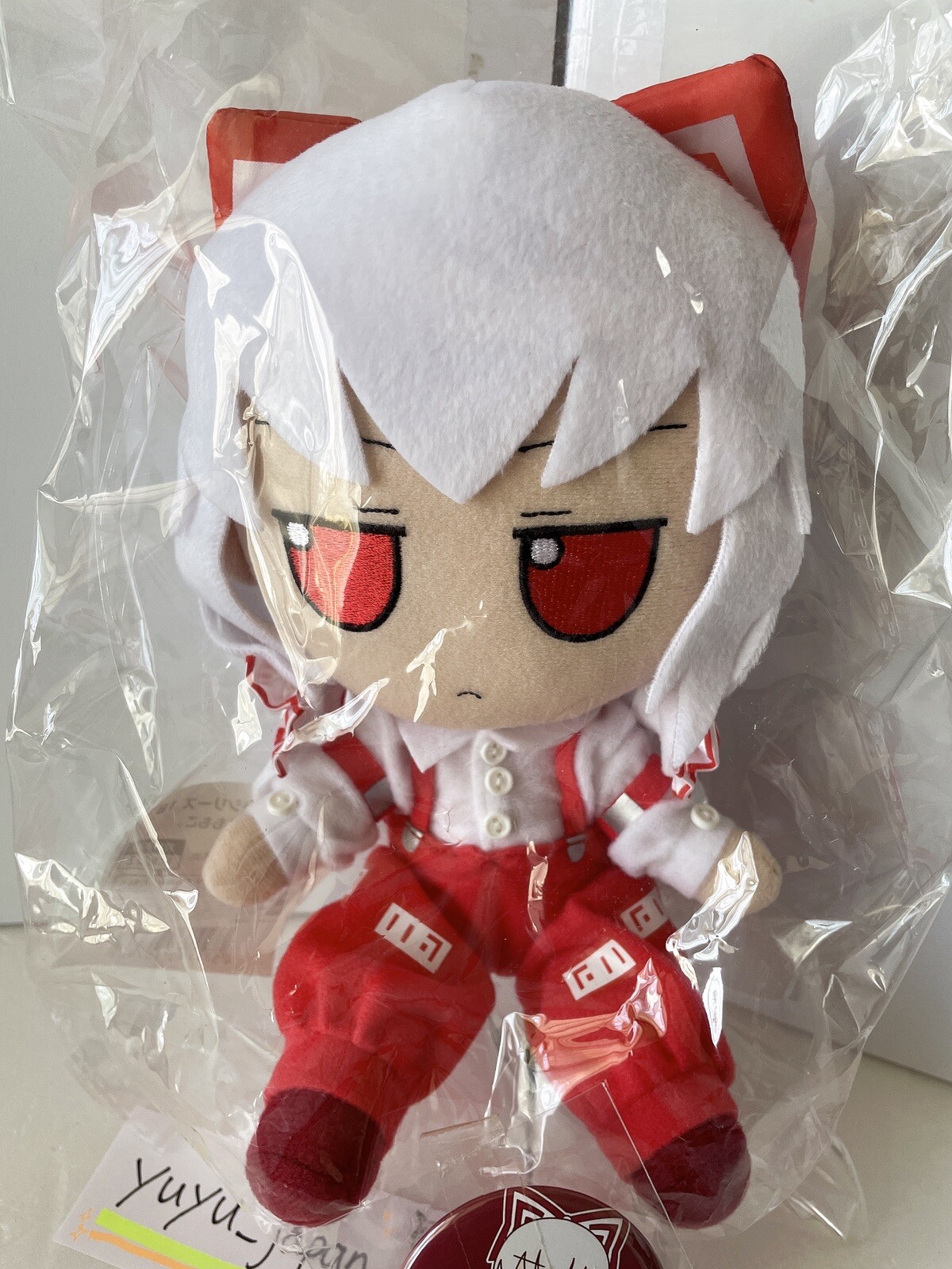 Touhou Project Fujiwara No Mokou Plush Doll Fumo Fumo Moko Series 18 ...