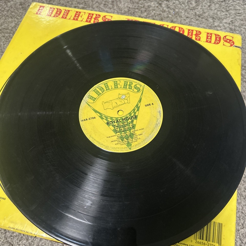 ROYAL HOUSE (Todd Terry) - Can You Party? Vinyl Vintage New York Kid ...