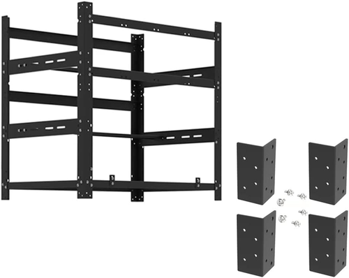 The Sluice V.2 12 GPU Mining Rig Frame and 4 Pcs of Stacking Brackets ...