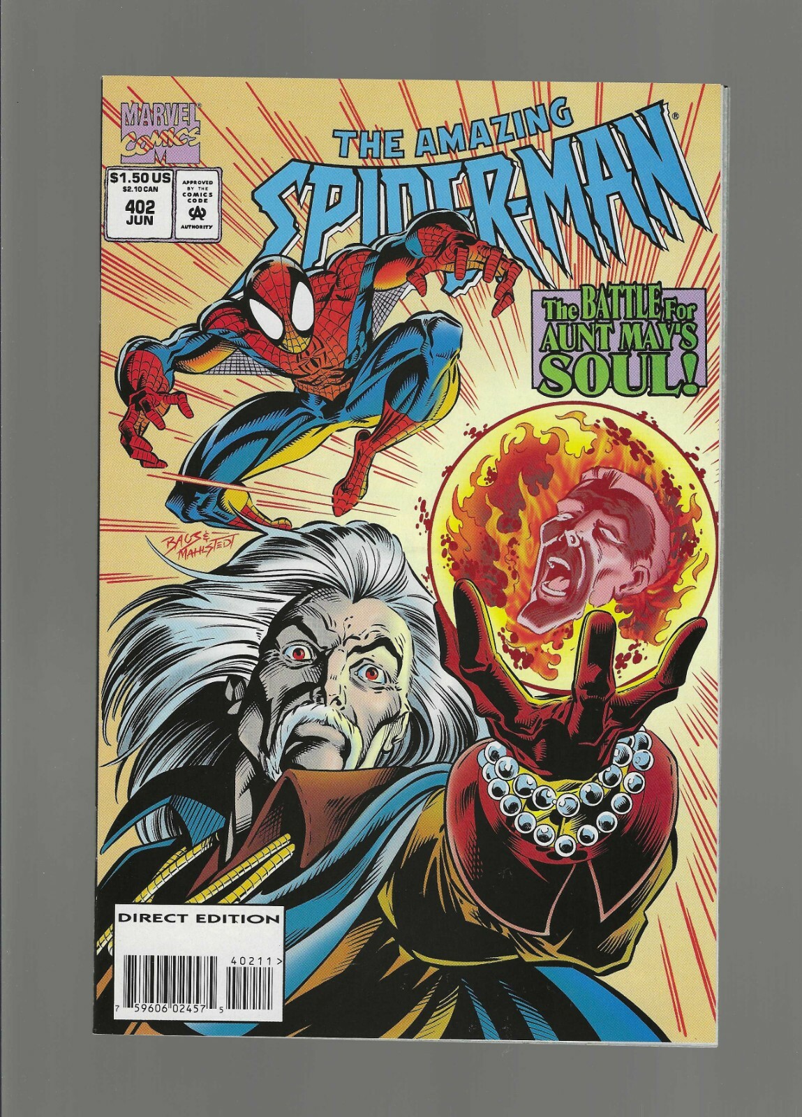 Amazing Spider-Man #402 (Marvel,1995) Mint 9.6 Featuring The Traveller ...