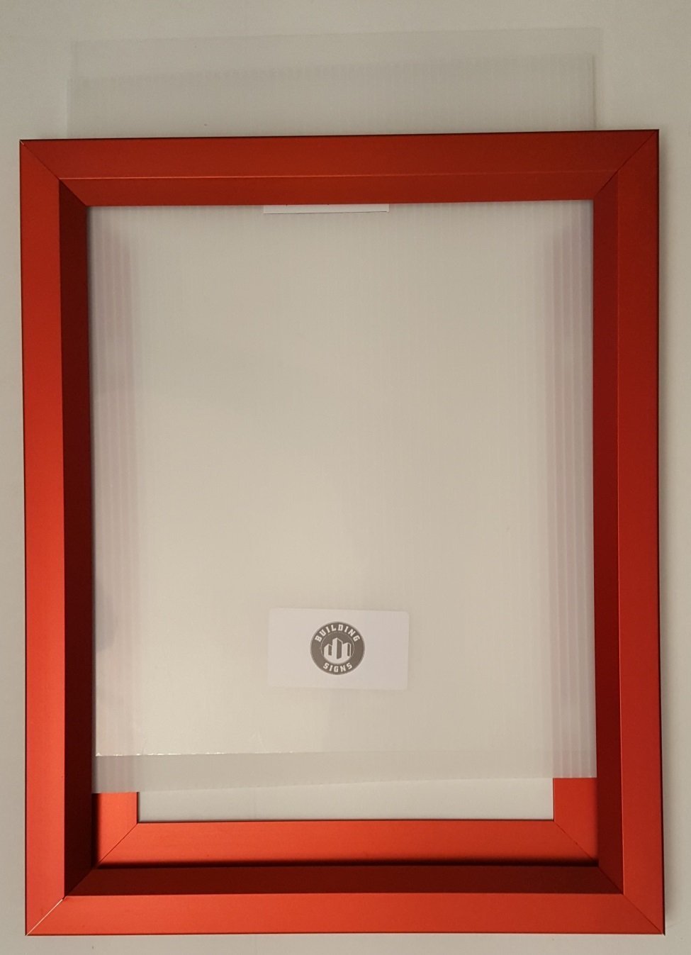 Inspection frame 8.5" X 11" RED ( Heavy Duty - Aluminum)-REF24-1027 | eBay
