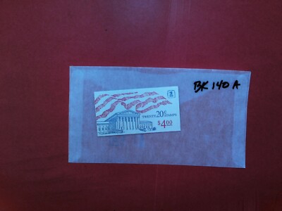 U. S. Stamp booklet - #BK140A -Flag of Supreme Court - 20 cent | eBay