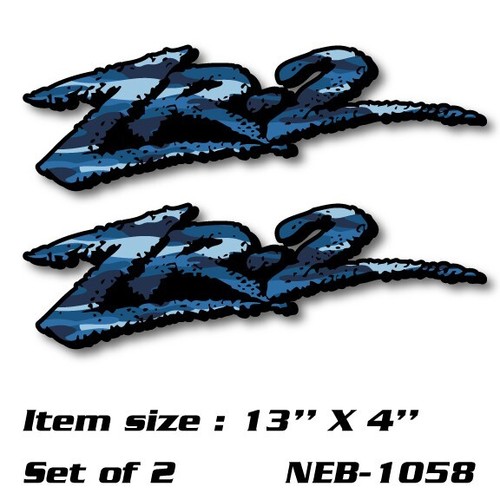 For Chevy S10 GMC Offroad Sport 4X4 TRUCK ZR2 ZR-2 Decals Stickers NEB ...