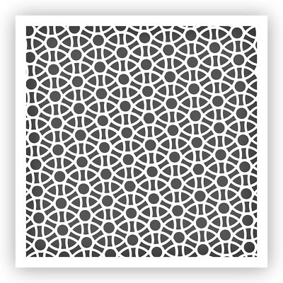 Jali Pattern #4 Mughal Jaali Stencil - Choose a Size - Laser-Cut ...