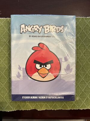 (12) 2012 Rovio Angry Birds Sticker Album Sealed | eBay