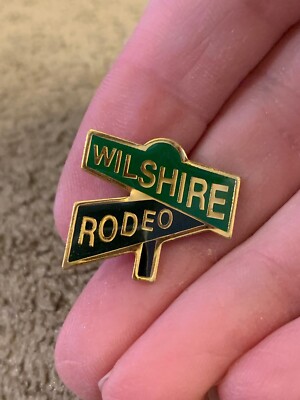 Vintage Wilshire Rodeo California Lapel Pin (CC) | eBay