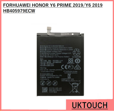 NEW Replacement For Huawei Honor Y6 Prime 2019/Y6 2019 HB405979ECW ...