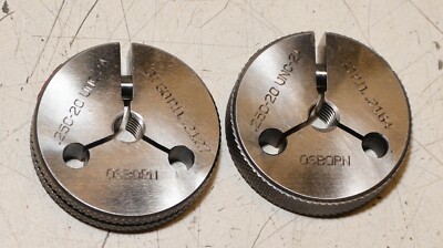 Osborn OD Thread GO/NO-GO Gages .250-20 UNC-2A | eBay