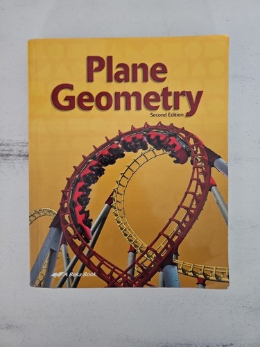 Abeka Plane Geometry Student Worktext Second Edition | eBay