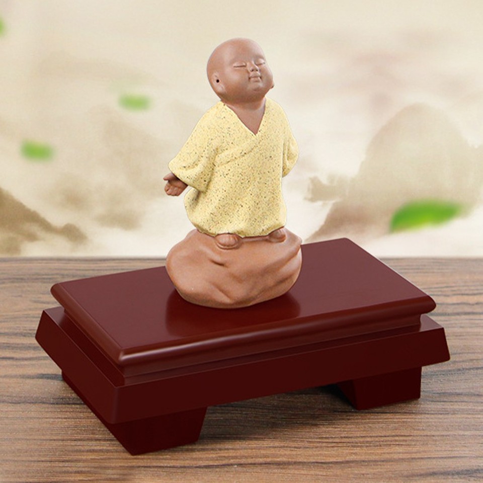 Wood Display Stand Pedestal Stand for Small Objects Vase and Home ...