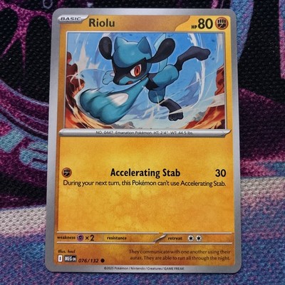 Riolu Mega Evolution Common 076/132 | eBay