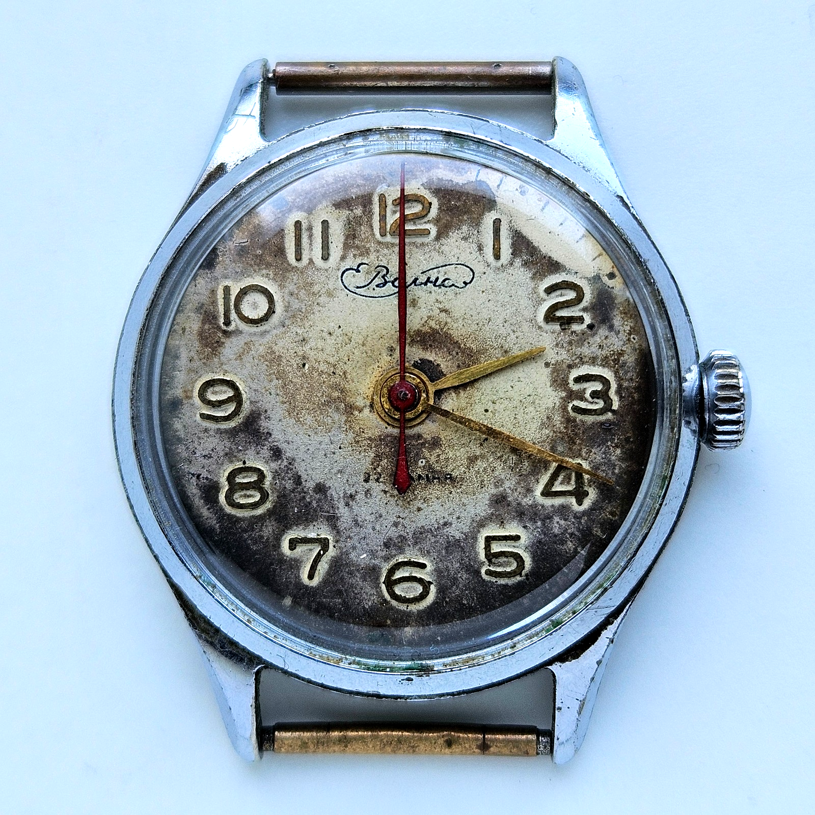 Vintage precision mechanical men's soviet watch Vostok 22j ChChZ VOLNA ...
