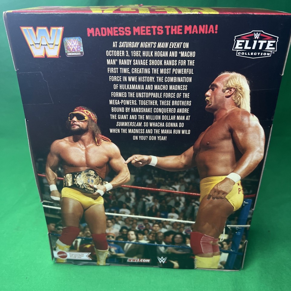 WWE Elite Mega Powers Macho Man & Hulk Hogan 2-Pack Ringside Exclusive ...
