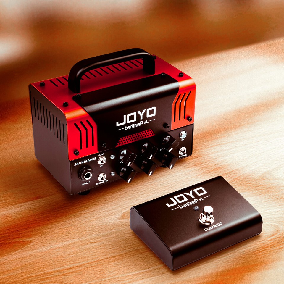 JOYO Mini Amp Guitar Amplifier Head 20 Watt Preamp 2 Channel Hybrid ...