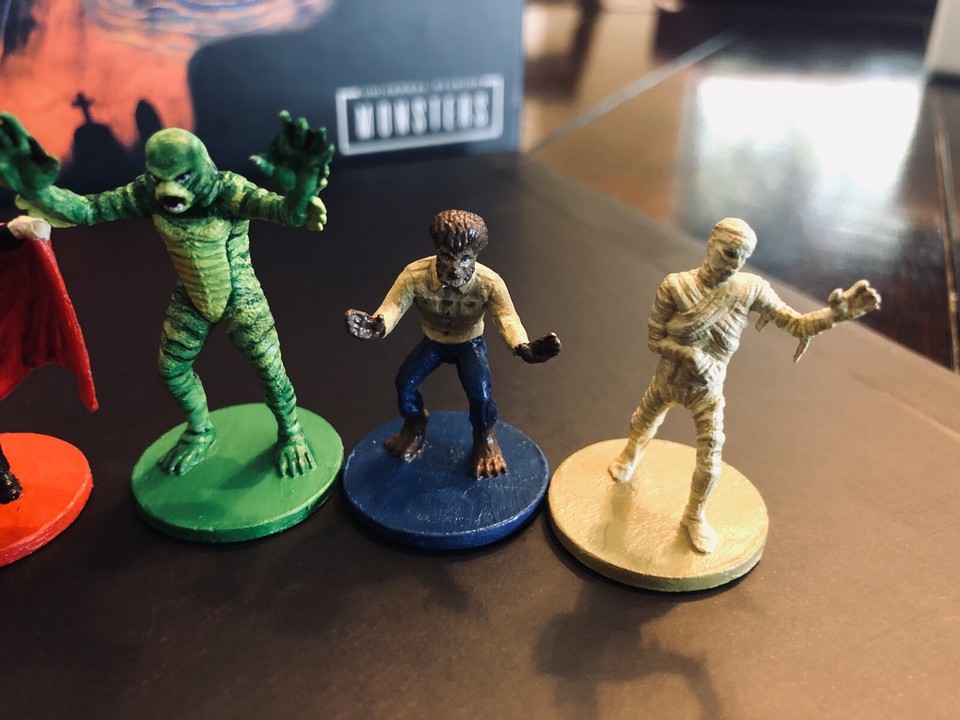 Horrified Game Official Custom *PAINTED Monster Mini Figures Miniatures ...