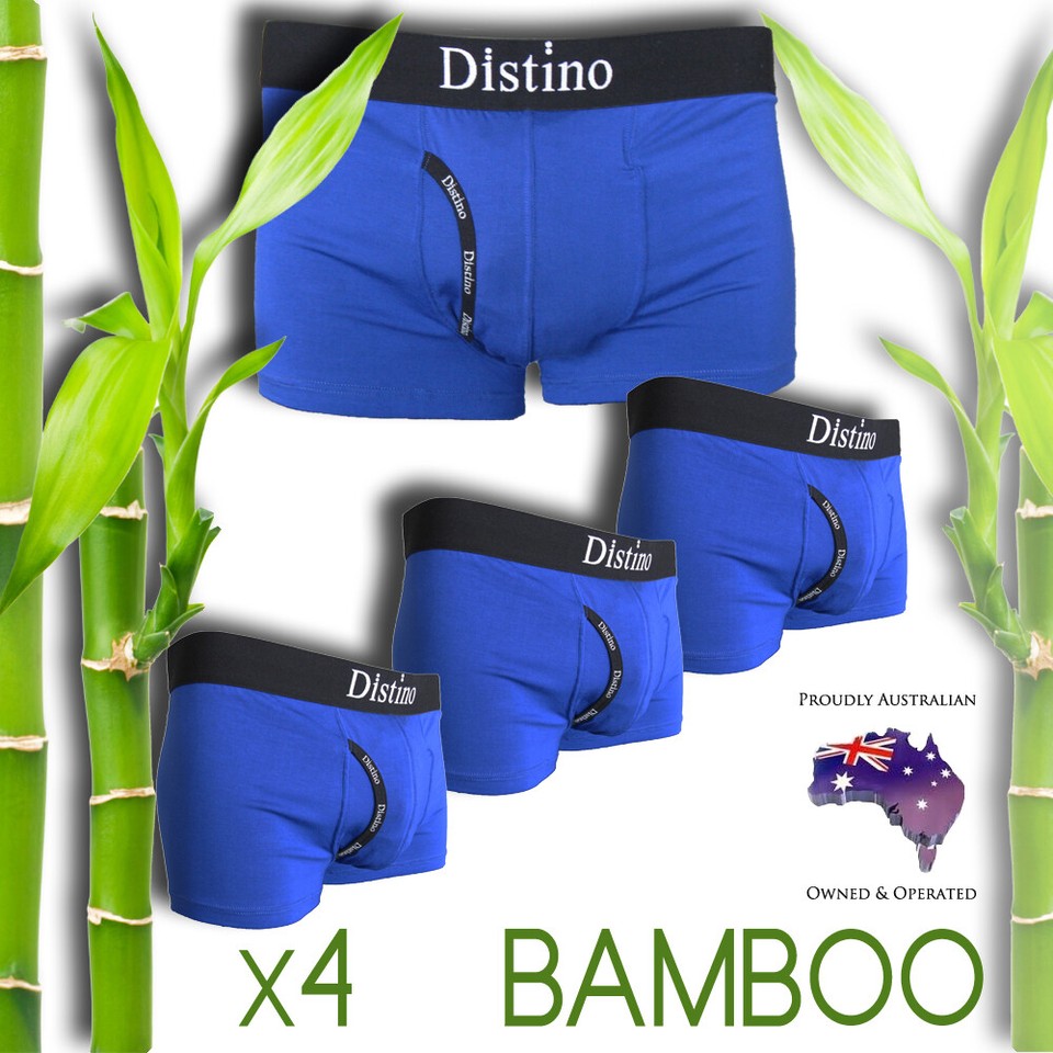 Mens Underwear - Men's Bamboo Boxer Briefs - Trunks - Better & Softer ...
