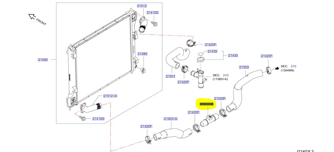 **SALE** NEW GENUINE NISSAN JUKE, QASHQAI, C12 PULSAR - PIPE - Sub ...