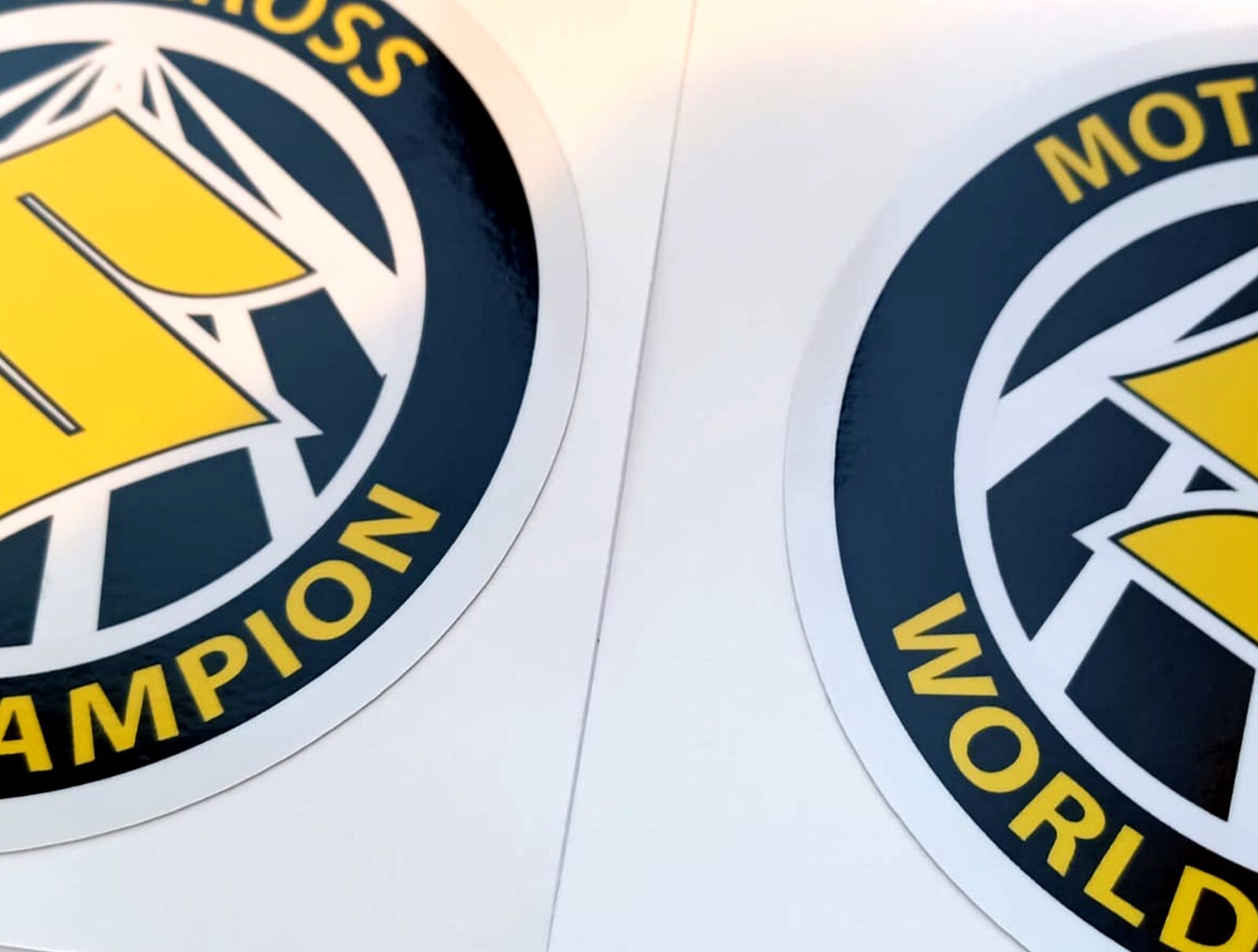 2 Jumbo Team Suzuki Motocross Stickers Motocross Vintage AHRMA VMX RM ...