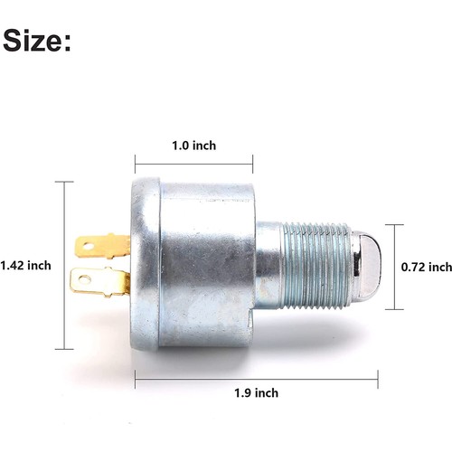 Golf Cart Ignition Switch for EZGO, 3-Way 4-Terminal W/ 2 Standard Keys ...