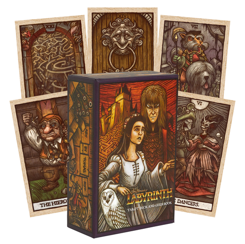 LABYRINTH TAROT CARDS DECK AND GUIDEBOOK INSIGHT EDITIONS DISNEY JIM ...