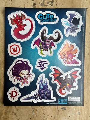 New Loot Crate Blizzard Cute But Deadly Character Magnet Magnets ...