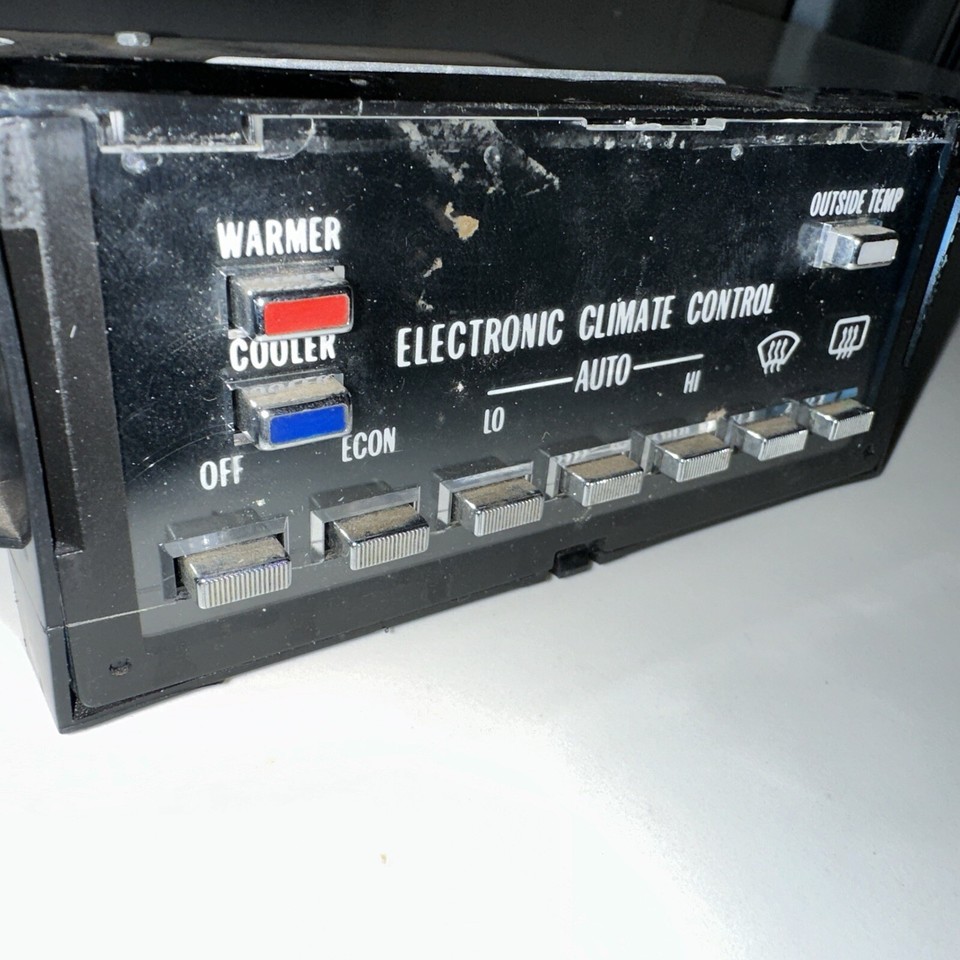 1982-1985 Cadillac Deville Fleetwood Electronic Climate Control Part ...