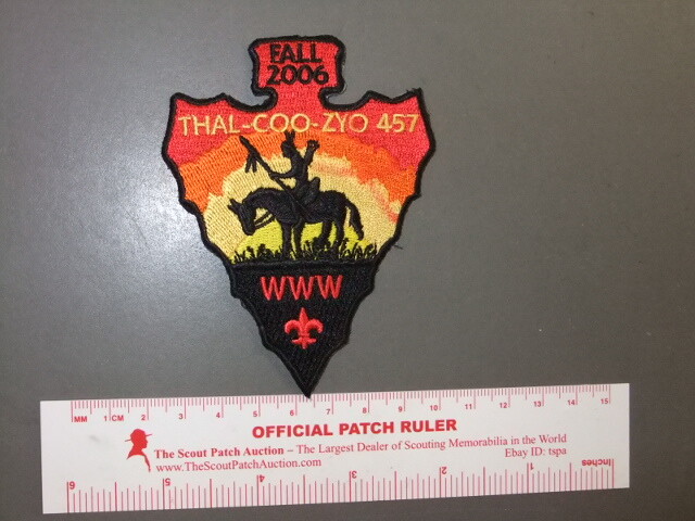Boy Scout OA 457 Thal-coo-zyo activity patch 5397W | eBay