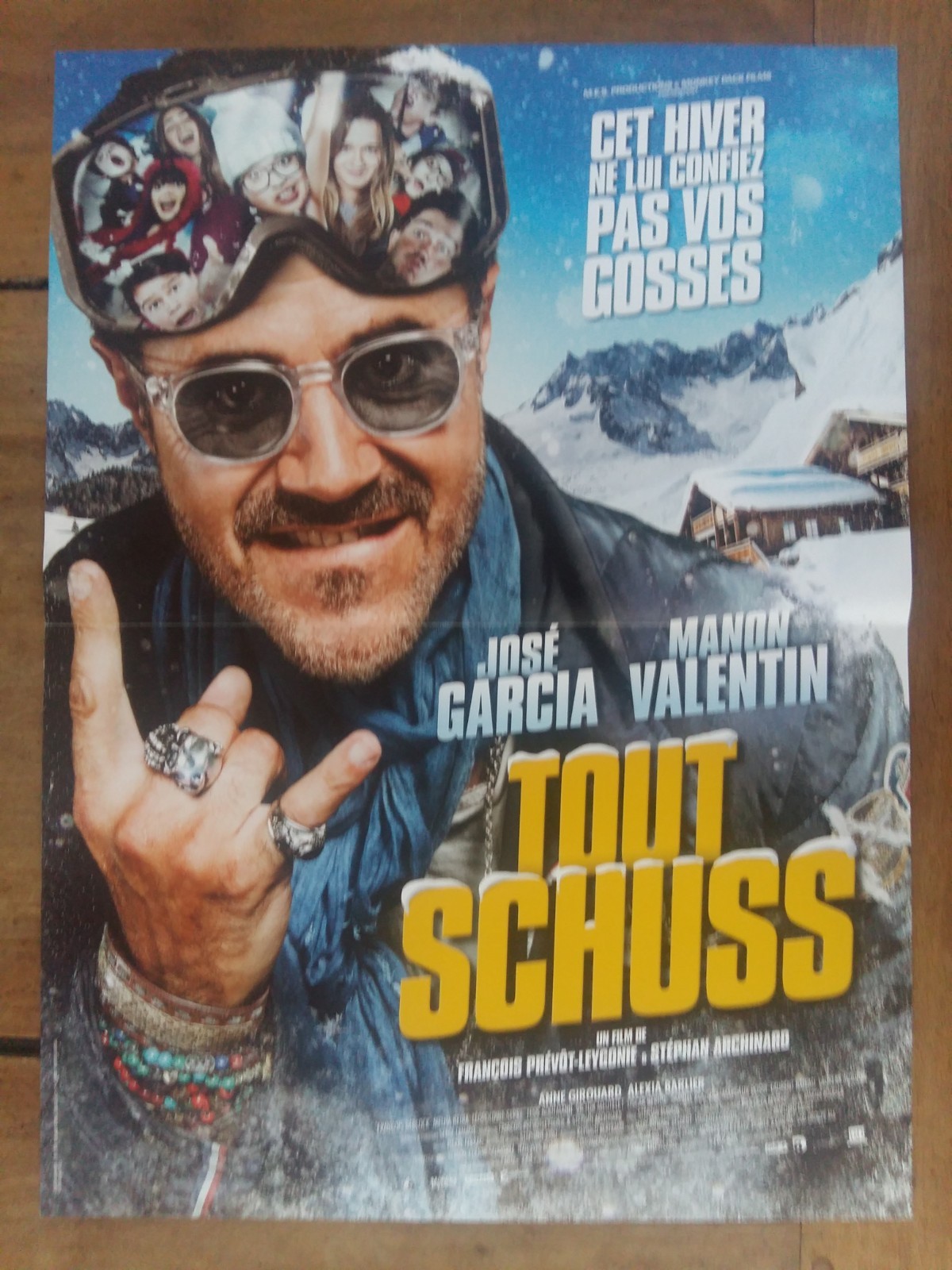 Poster Tout Schuss Stéphan Archinard José Garcia Manon Valentin 40X60Cm ...