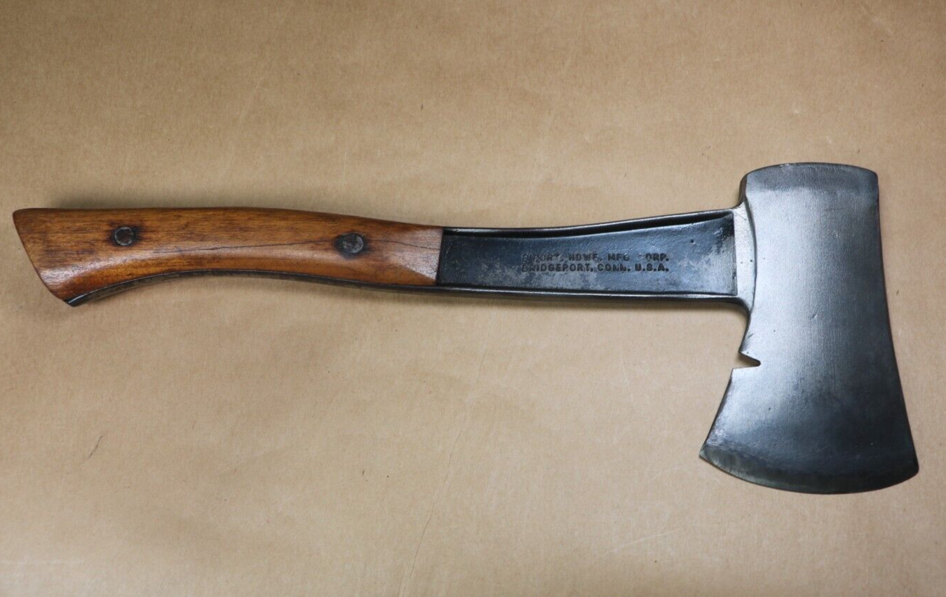 Vintage BRIDGEPORT Boy Scout Hatchet, USA, Hand Axe, Camping ,Scouts ...