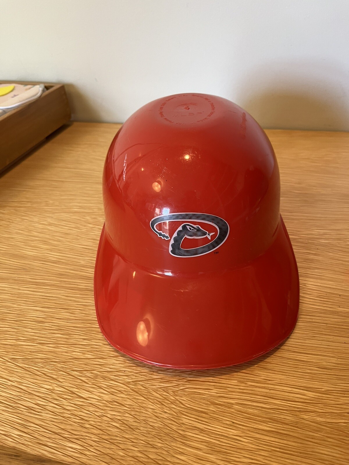 MLB “Arizona Diamondbacks” Mini Batting Helmet Plastic Baseball Hat Red ...