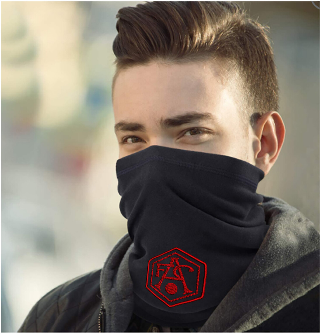 Arsenal Embroidered Football Snood Neck Warmer Christmas Gift Bandana ...