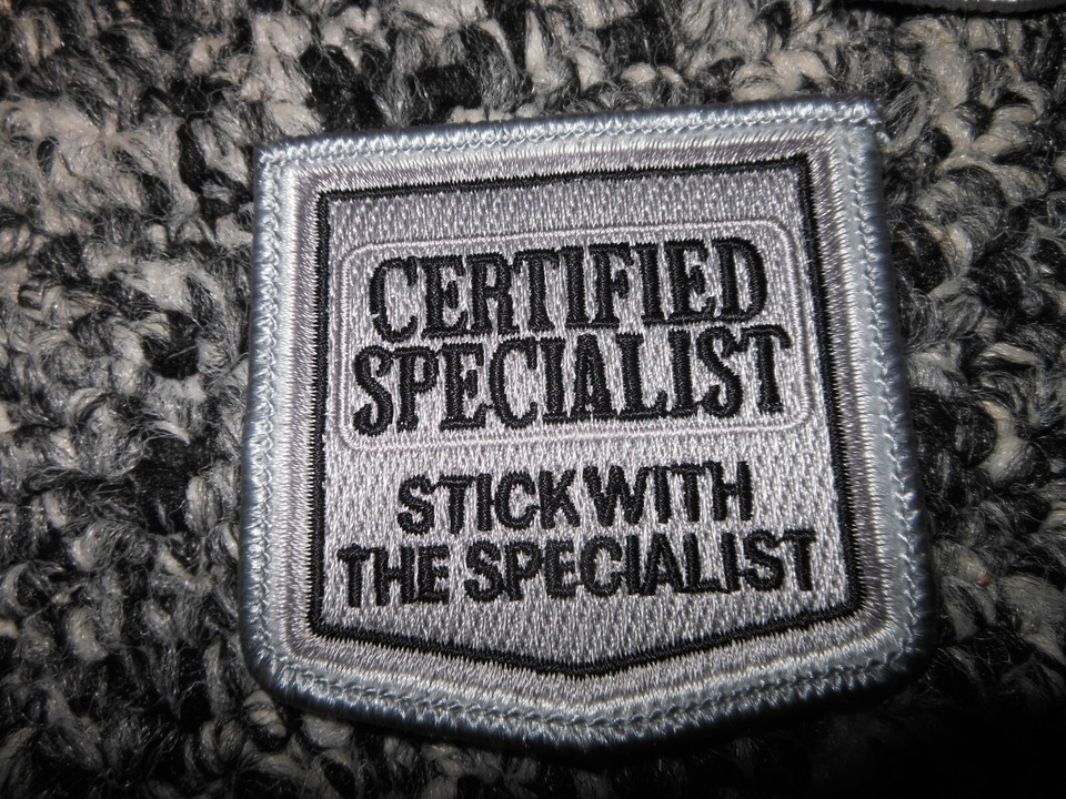 CHRYSLER Certified Specialist Embroidered Silver/Black Patch SET OF 11 ...