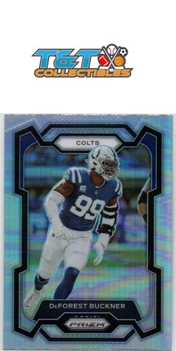 2023 Panini Prizm Silver Prizm #125 DeForest Buckner Indianapolis Colts ...