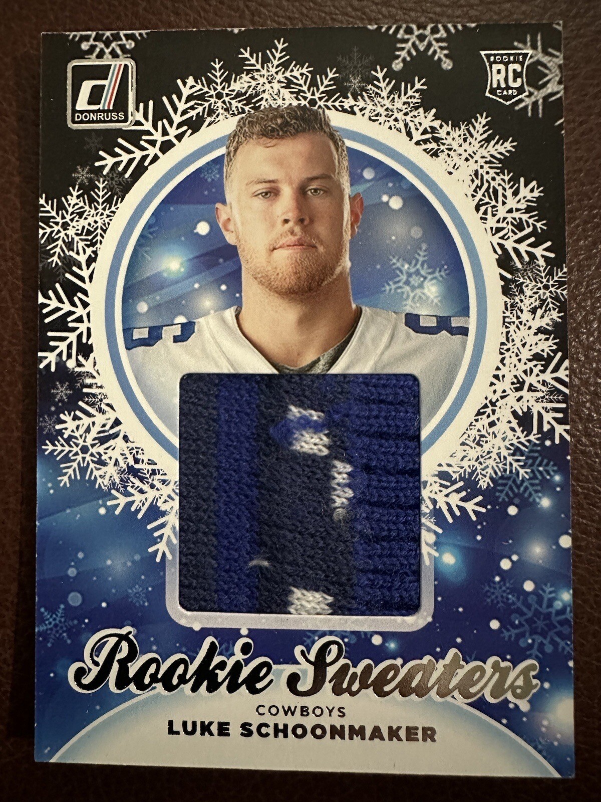 Luke Schoonmaker 2023 Donruss Rookie Sweaters RC #HS-LSC | eBay