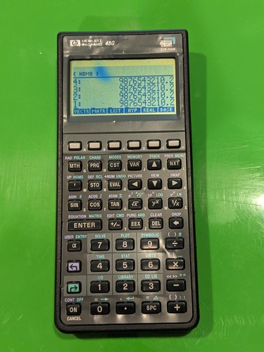 HP 48G Graphing Scientific Calculator Gray 32K RAM | eBay