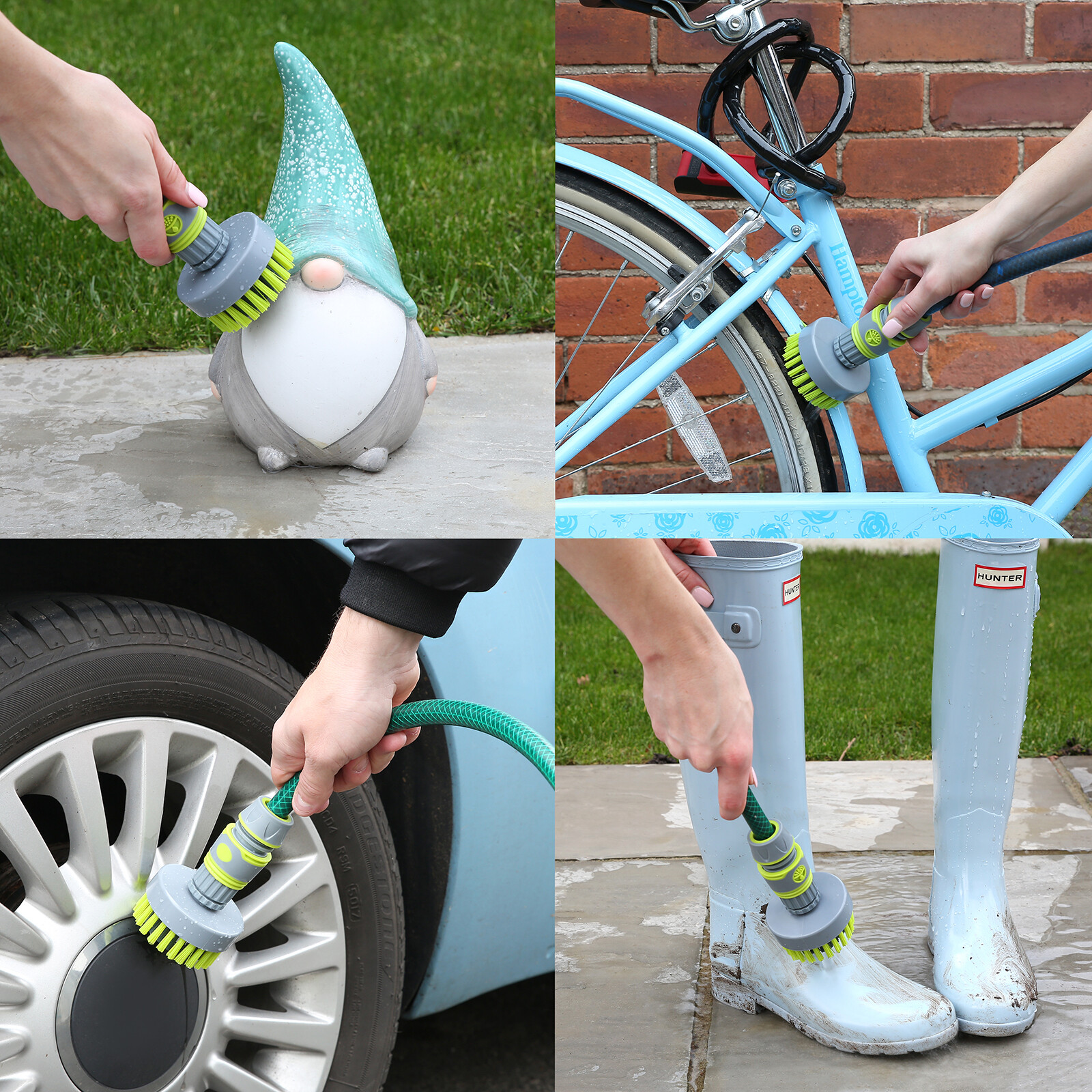 Muddy Mud Mate Boot Buddy Cleaning Brush - Cleans Wellies Bikes Wheels ...