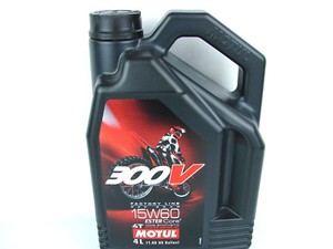 Motul 300V 15W60 4Liter Motoröl 4Takt 15W-60 Motorradöl Off Road ESTER ...
