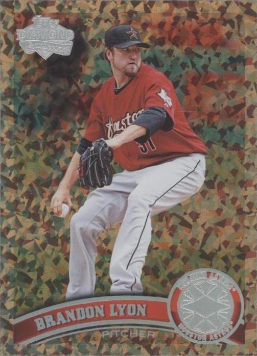 2011 Topps - Brandon Lyon #539 Cognac Diamond Anniversary for sale ...