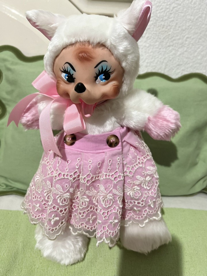 Rubber Face Plush Fox *Vintage rubber face | eBay