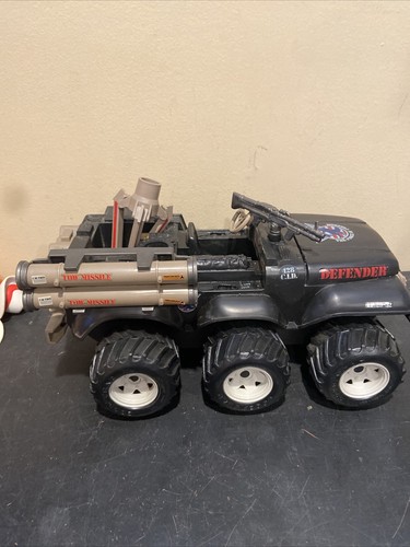 1985 RAMBO Defender Assault JEEP 6x6 Force of Freedom Coleco Incomplete ...
