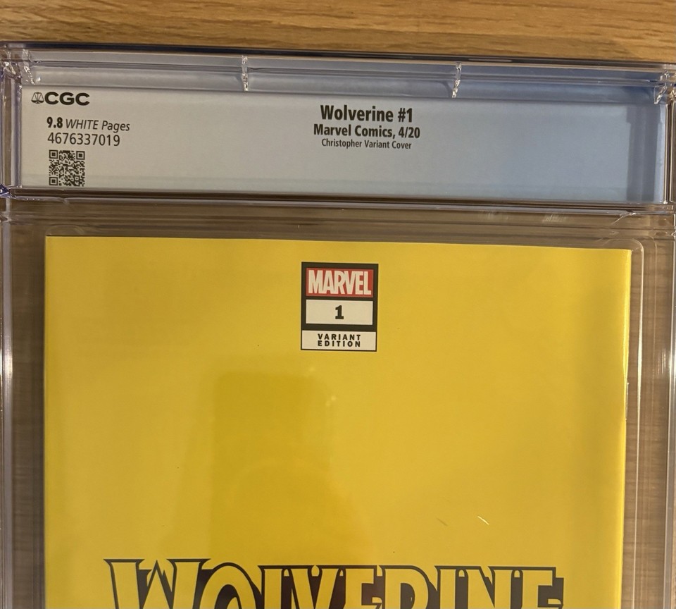 Marvel WOLVERINE #1 2024 CGC 9.8 NM/M 1st Print LGY 393 Negative Space ...