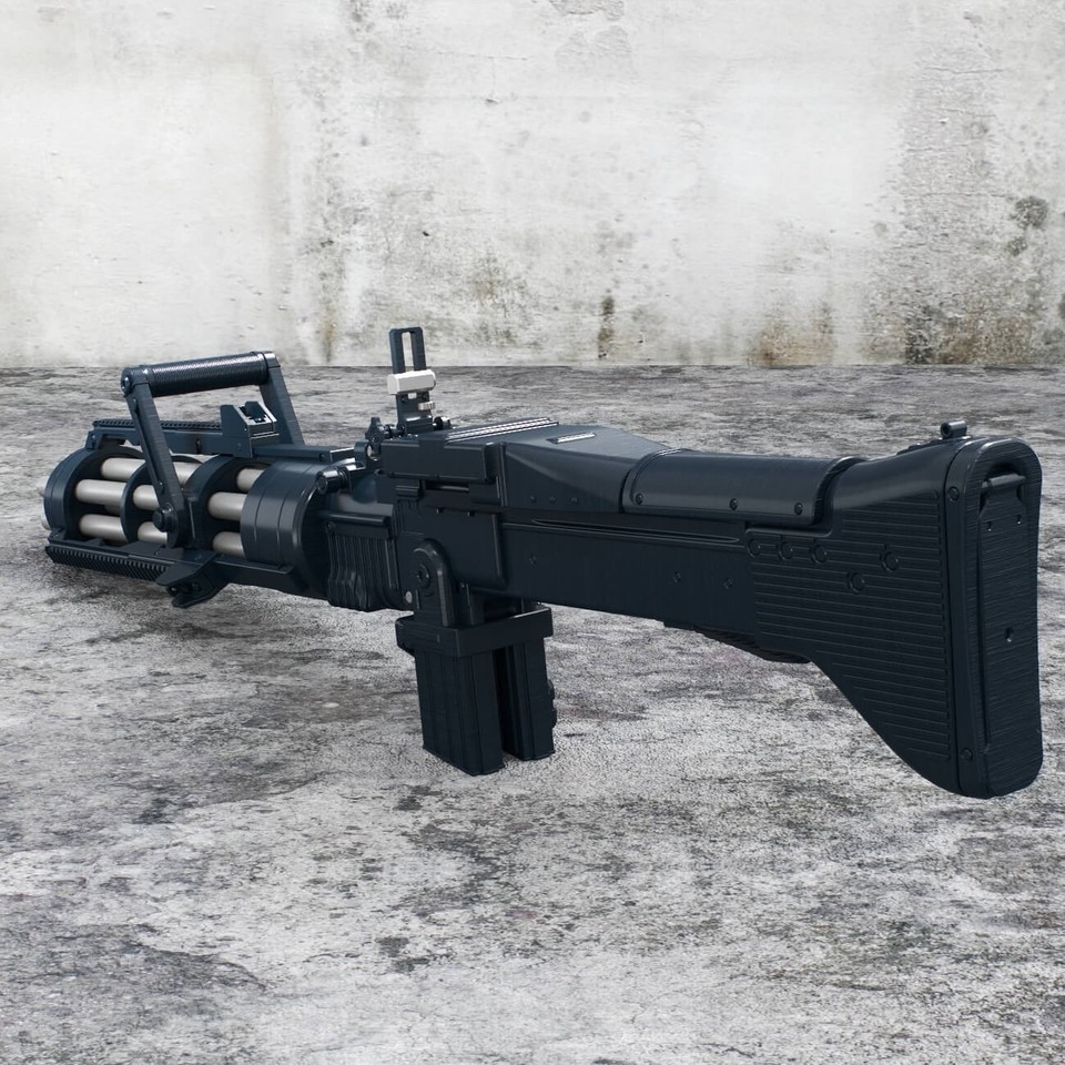 Imperial Heavy Rotary Blaster Replica – Star Wars Gatling Prop Cannon ...