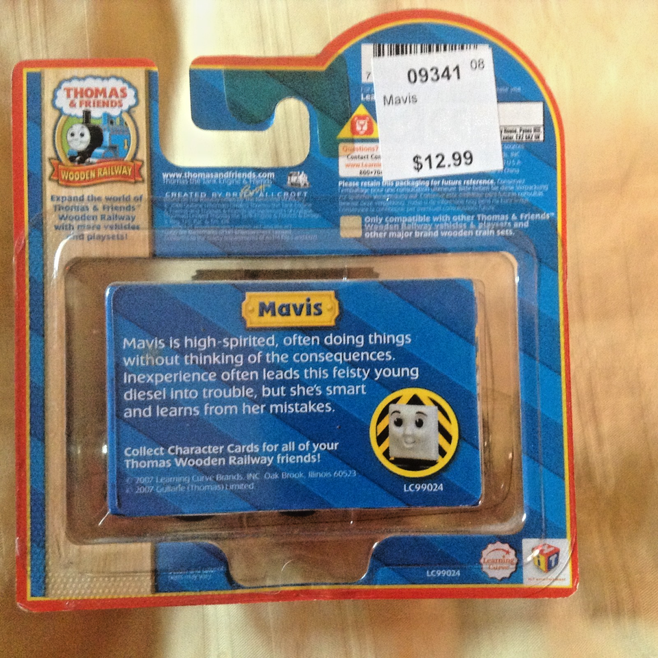 Mavis NICE Thomas & Friends Wooden Railway Train Diesel New 2008 ...
