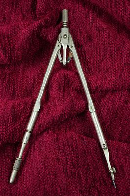 Compass with pencil attachment. SXX Compass with pencil accessory ...