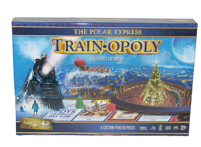 The Polar Express Train-Opoly Collector's Edition Set Board Game | eBay