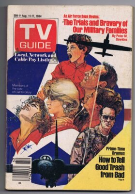 ORIGINAL Vintage TV Guide August 11, 1984 ABC Call to Glory Craig T ...