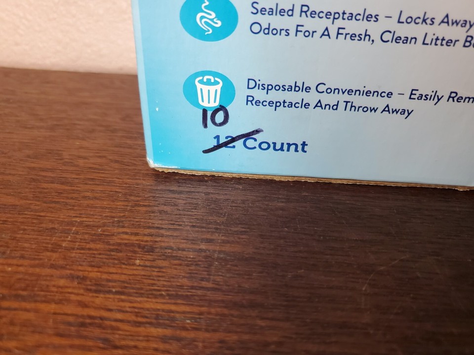 10pc Litter Maid Waste Receptacles For 1st & 2nd Edition Litter Boxes ...