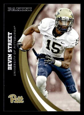 Devin Street 2016 Panini Collegiate Card #43 Pitt Panthers | eBay