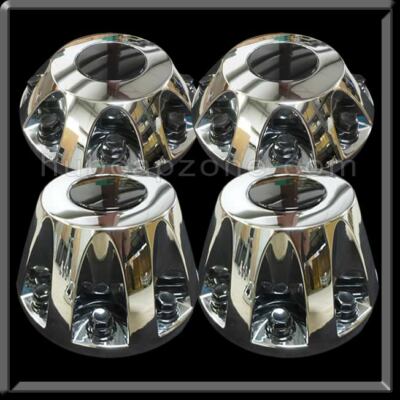 GMC Sierra 3500 17" Dually Chrome Replica center caps hubcaps Set 4 ...
